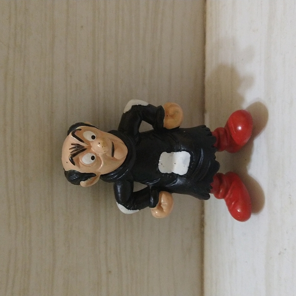 Peyo | Toys | Vintage Rare 994 Pvc Angry Gargamel Smurf | Poshmark